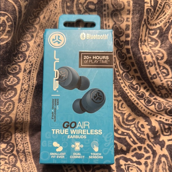 Headphones | Jlab Go Air True Wireless Earbuds Blue | Poshmark